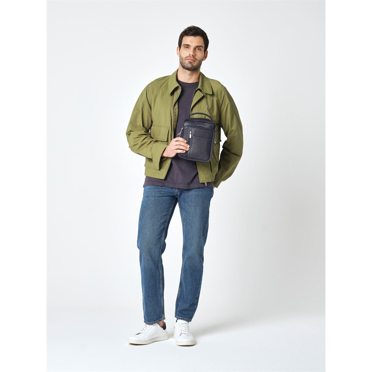Pierre Cardin Erkek Portföy Çanta C.01PC001423-L_Lacivert | nadidecanta.com